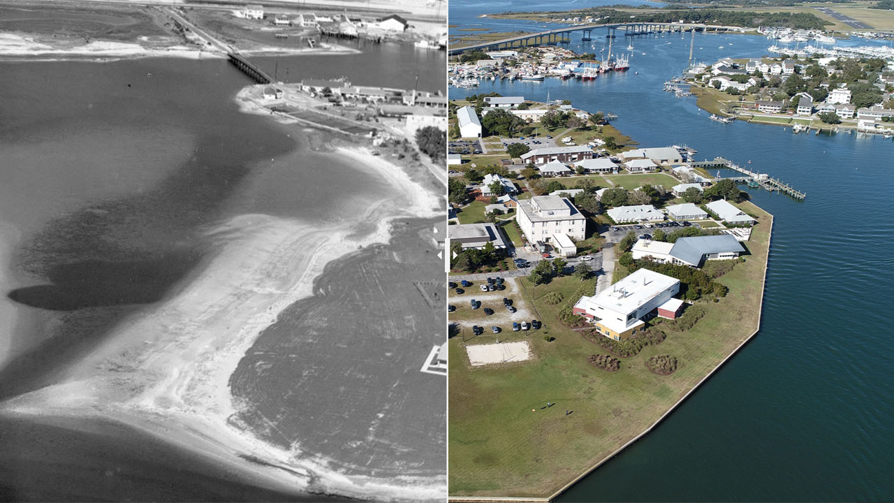 Marine Lab Aerial View - Duke Centennial